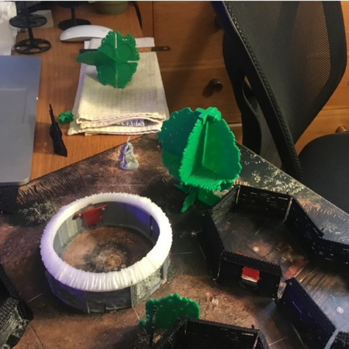 3D Printable Modular Tree for Conan Boardgames and other dungeon ...
