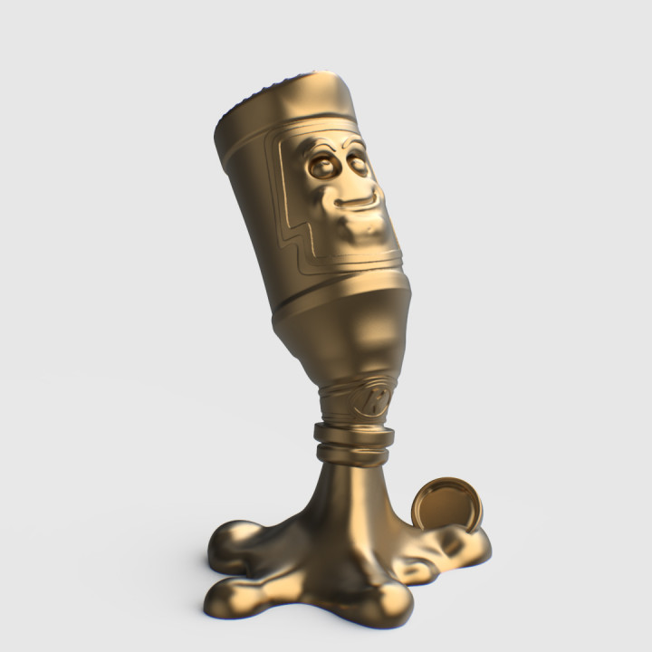 3D Printable Ketchy - Community Ketchup by Wekster