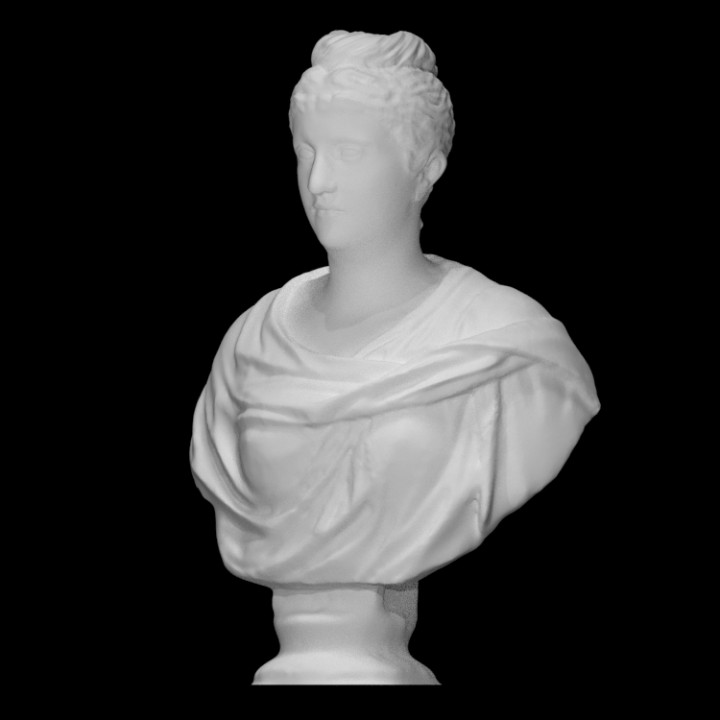 3D Printable Faustina the Elder by Scan The World