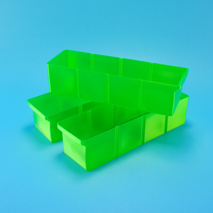 3D Printable Modular Parts Drawers by Brodie Fairhall