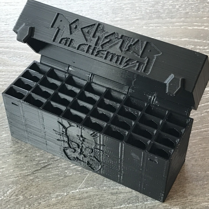 3D Printable Boom Boom Battery Box by Christopher Adair