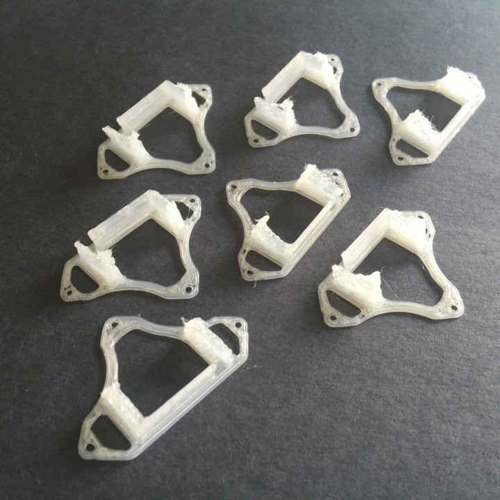 3D Printable Tiny Whoop Camera Mount, V3 by Christopher Adair