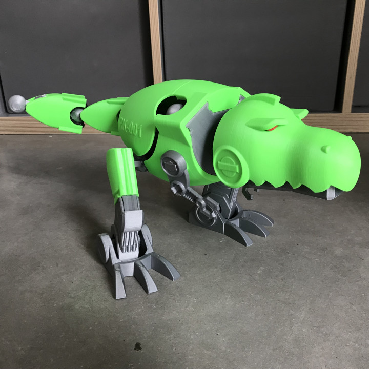 3D Printable RoboKitty by James M. Drachenberg