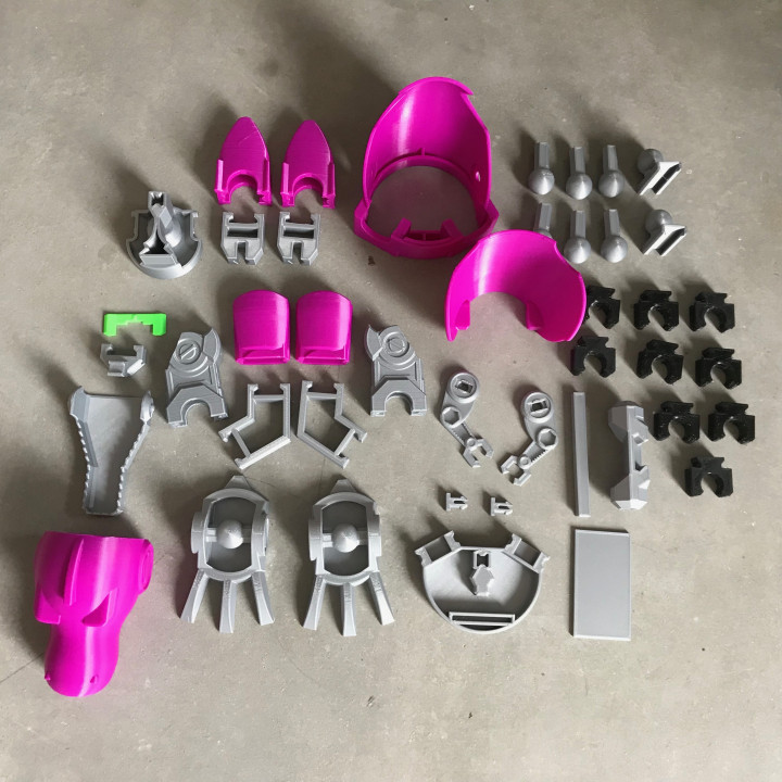 3D Printable RoboKitty by James M. Drachenberg