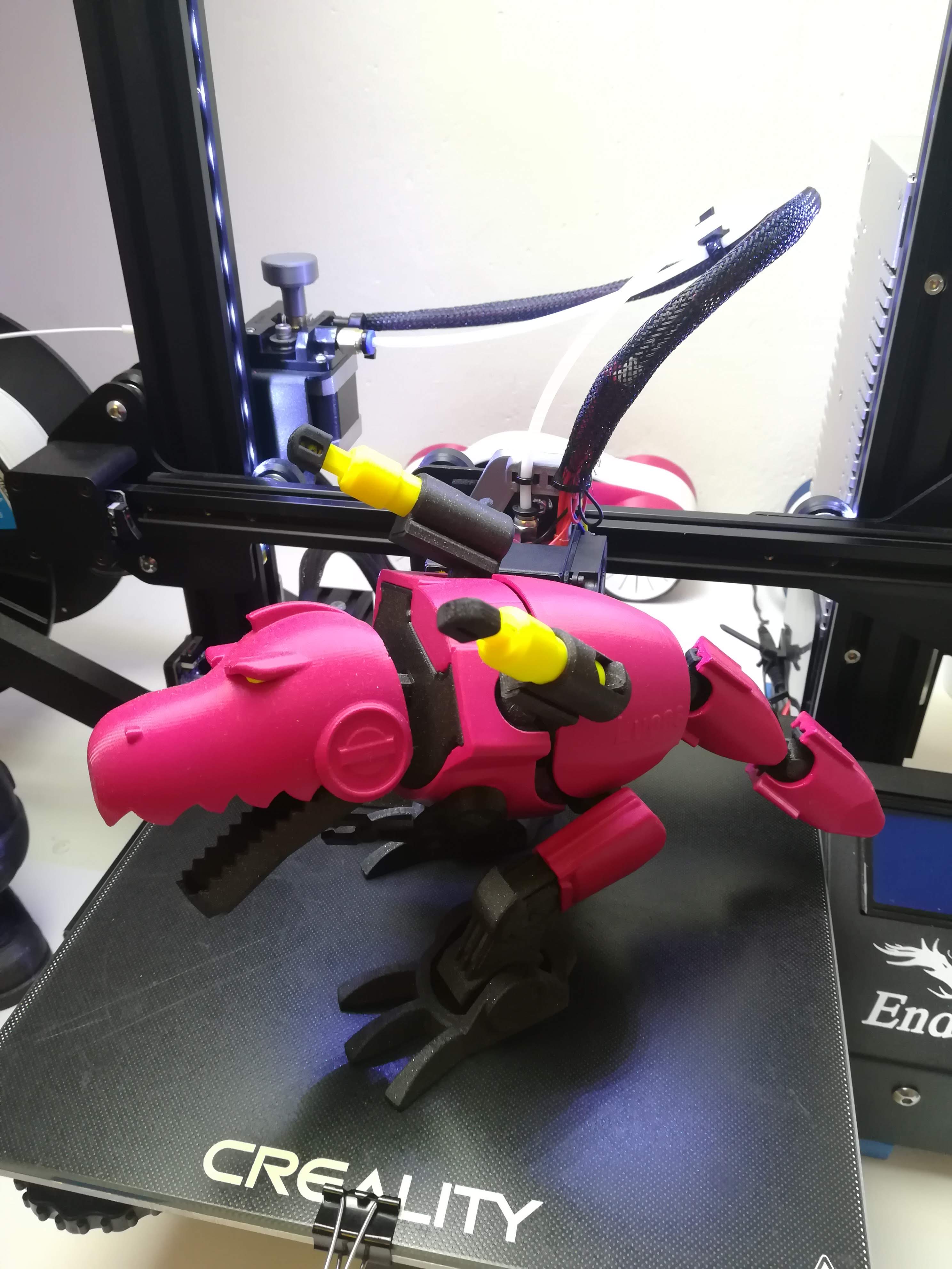 3D Printable RoboKitty by James M. Drachenberg