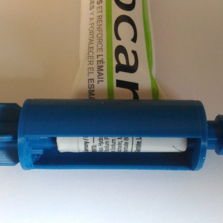 3D Printable Toothpaste roller by Le Pocreau