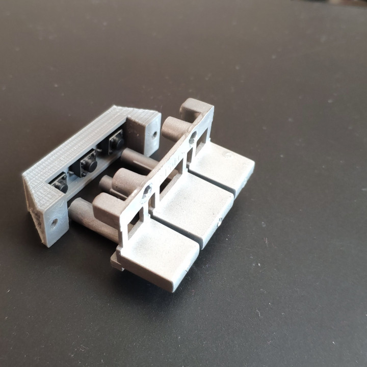 3D Printable Panel microswitch holder by András Soós