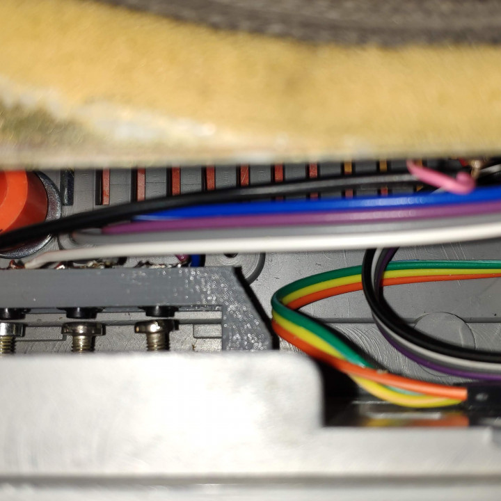 3D Printable Panel microswitch holder by András Soós