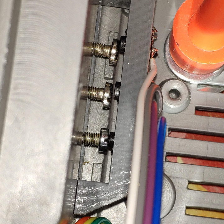 3D Printable Panel microswitch holder by András Soós