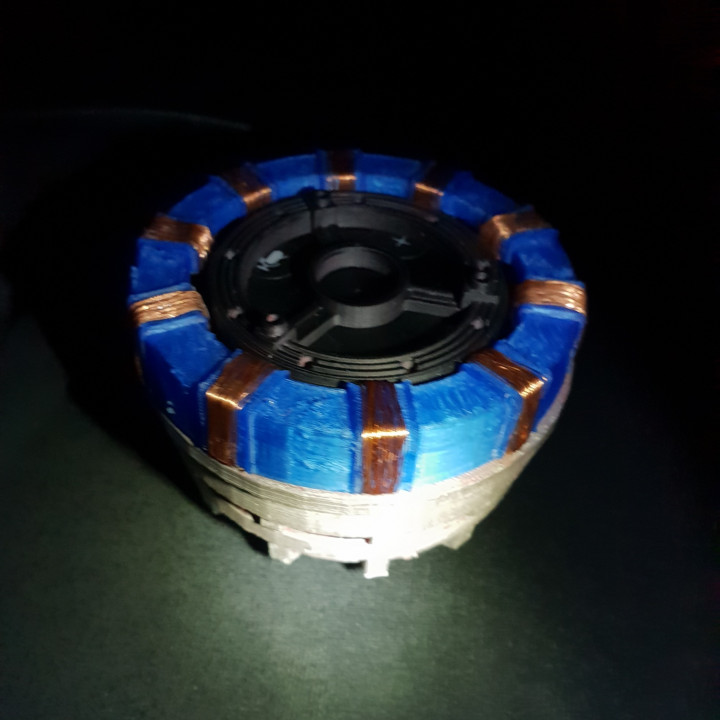 3D Printable Alexa Arc Reactor (Amazon Echo dot) by Saxon Fullwood