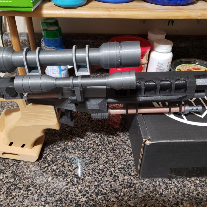3D Printable Star Wars Naboo S5 Blaster by Dsk