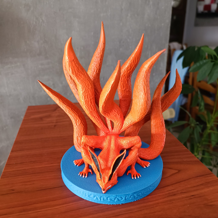 3D Print of Nine-Tailed Demon Fox by will47