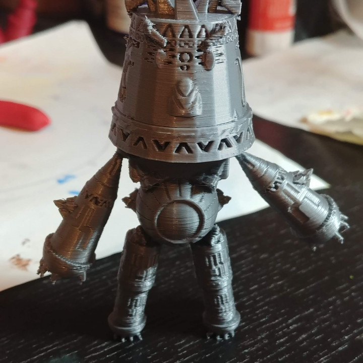 3D Printable Small Knack full body by Luca A