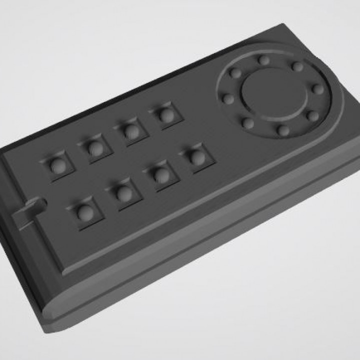 3D Printable Small portable safe re2 remake stl by Vill D