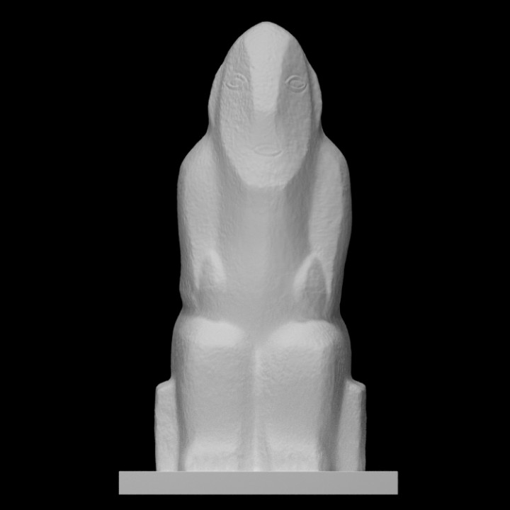 3D Printable Abstract statue by Scan The World