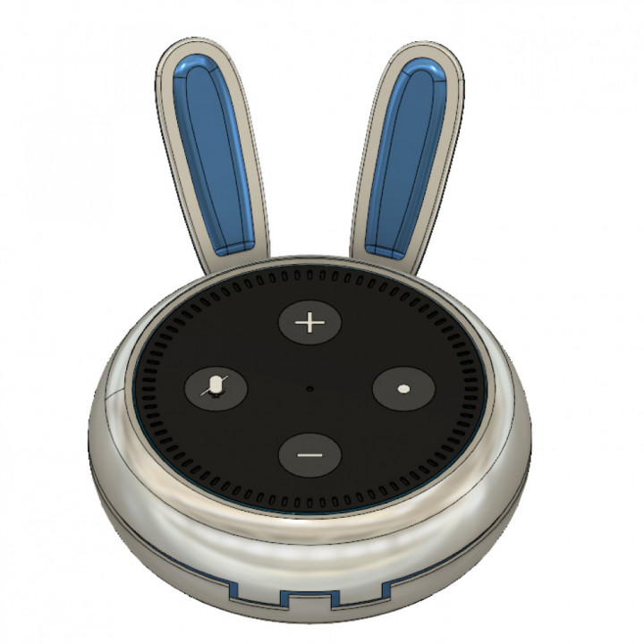 3D Printable Mario + Rabbids Kingdom Battle Beep-O Echo Dot Case (2nd ...