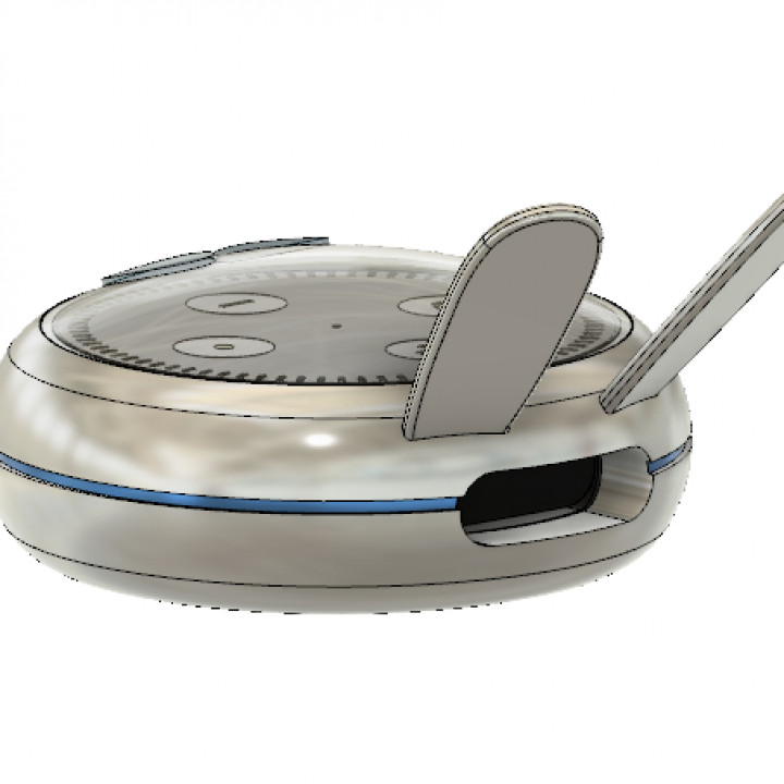 3D Printable Mario + Rabbids Kingdom Battle Beep-O Echo Dot Case (2nd ...