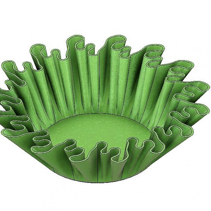 3D Printable Wavy Candy by Jordon