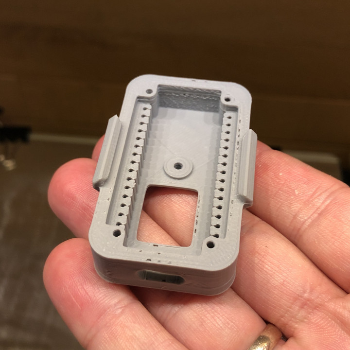 3D Printable NodeMCU Snap Together Case by Kevin Smith