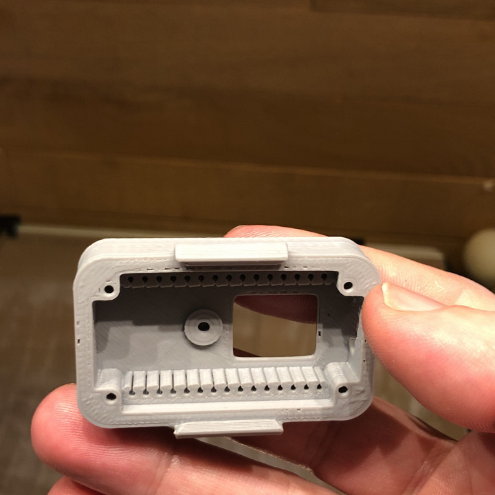 3D Printable NodeMCU Snap Together Case by Kevin Smith