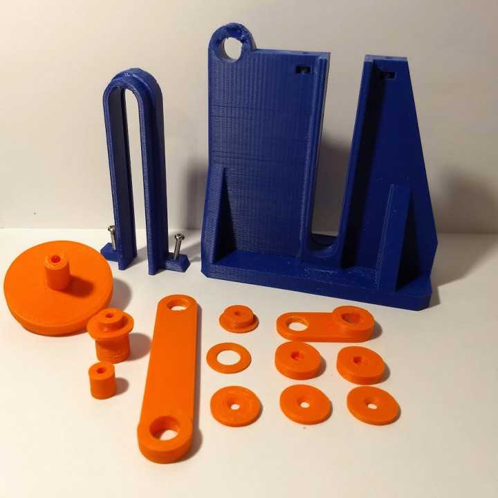 3D Printable Crank Mechanism by EL3D