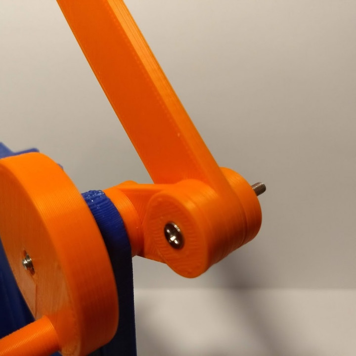 3D Printable Crank Mechanism by EL3D