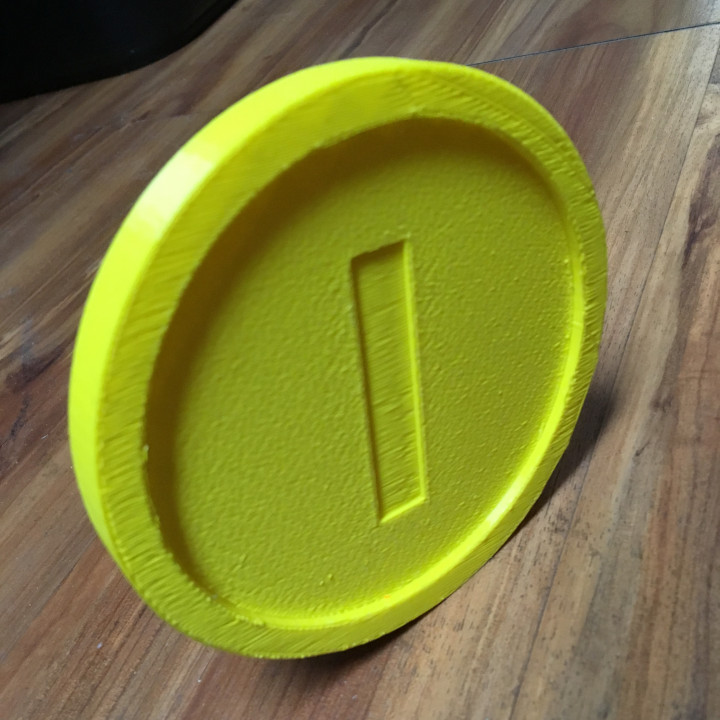 3D Printable Gold Coin by Josiah Herring