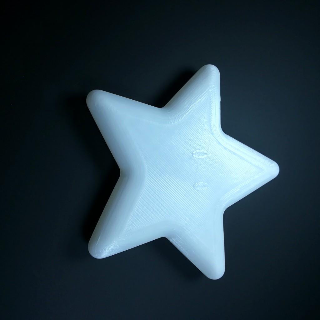 3D Printable Power Star by Josiah Herring