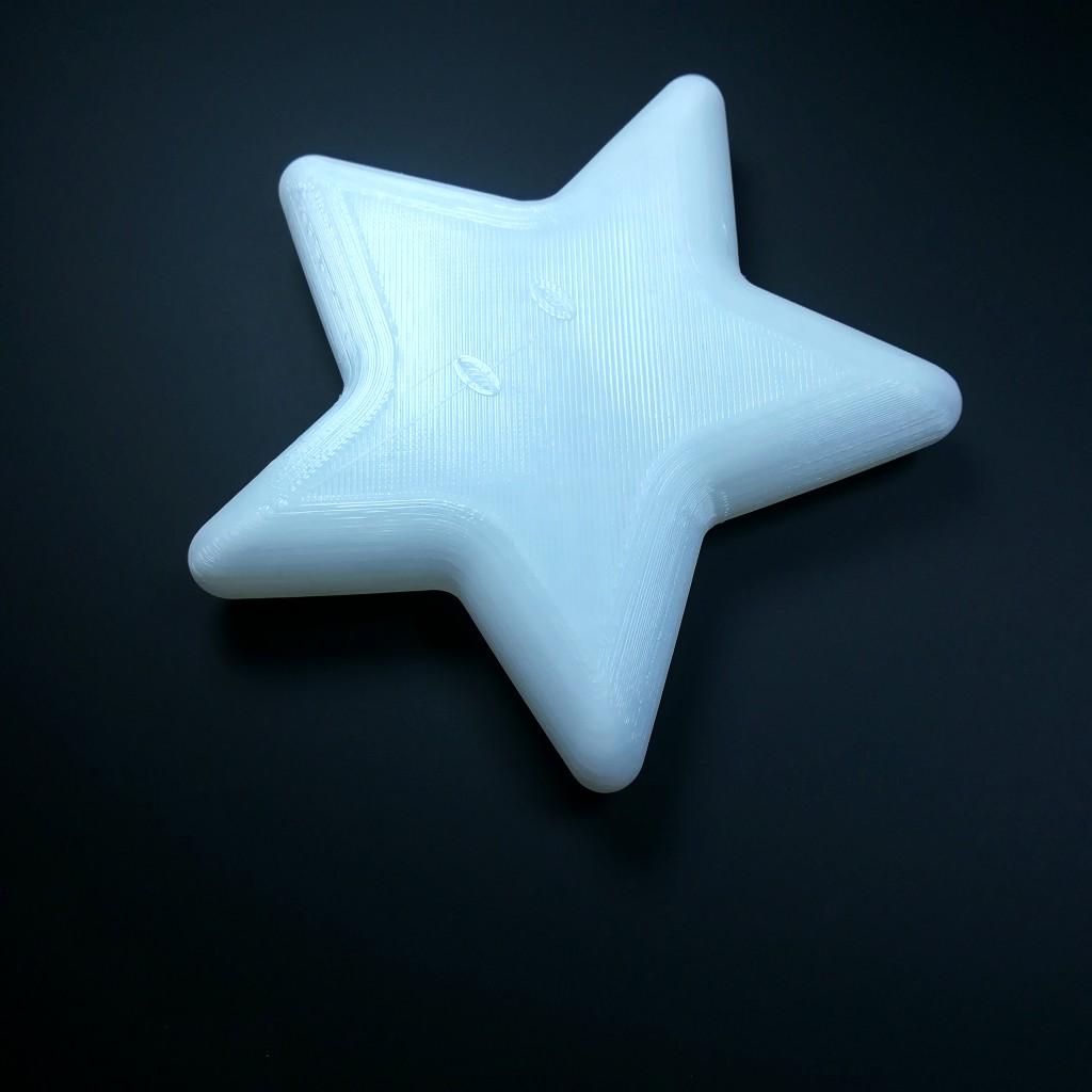 3D Printable Power Star by Josiah Herring