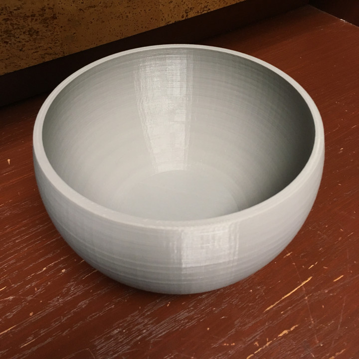 3D Printable Bowl by Josiah Herring