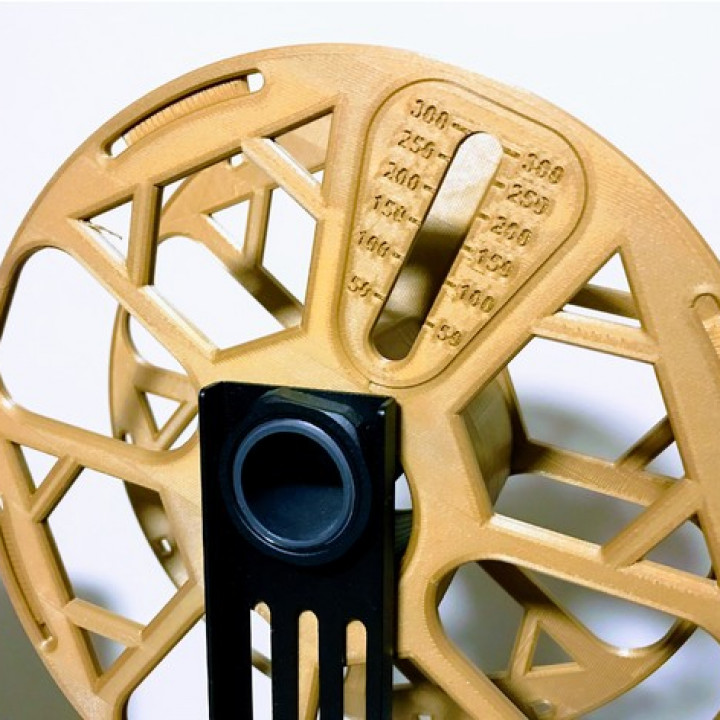 3D Printable Filaments.ca Master Spool with Indicator by Crayons, ILike-Eating