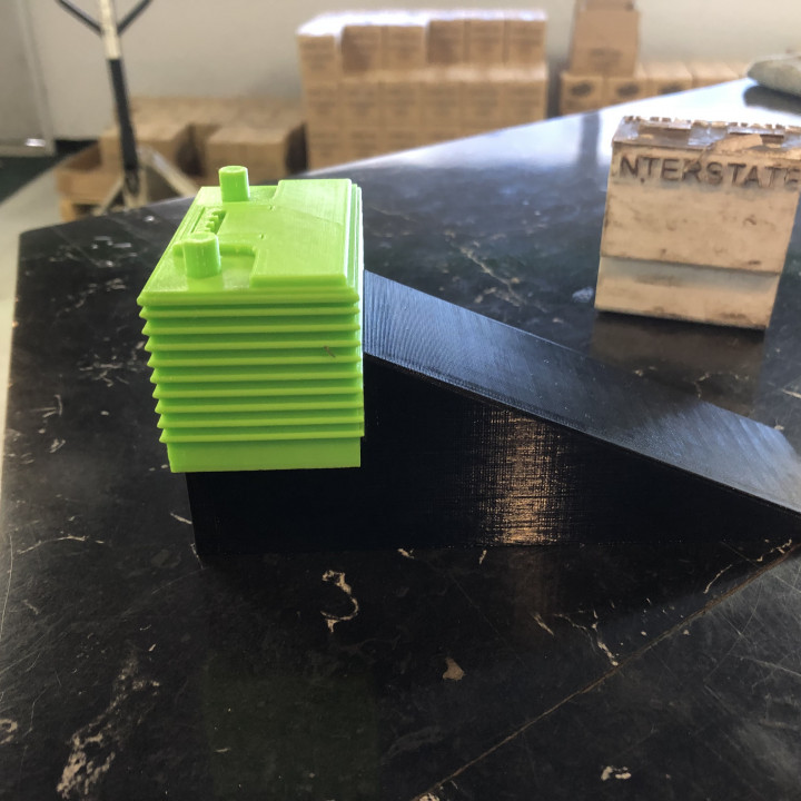 3D Printable Interstate Door Stop by Jake Kleiner