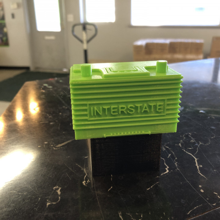 3D Printable Interstate Door Stop by Jake Kleiner