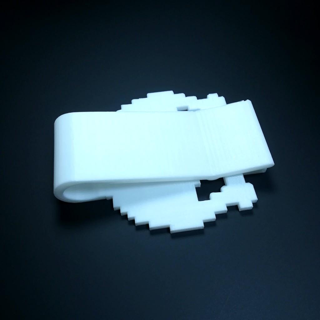 3D Printable Money Clip by Gergo Csonka