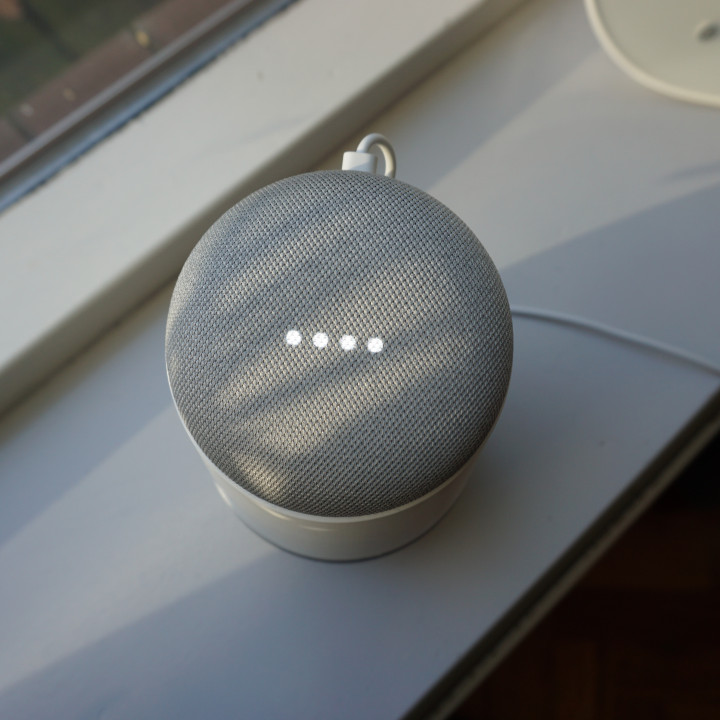 3D Printable 'Google home' mini stand by Thomas Levendig