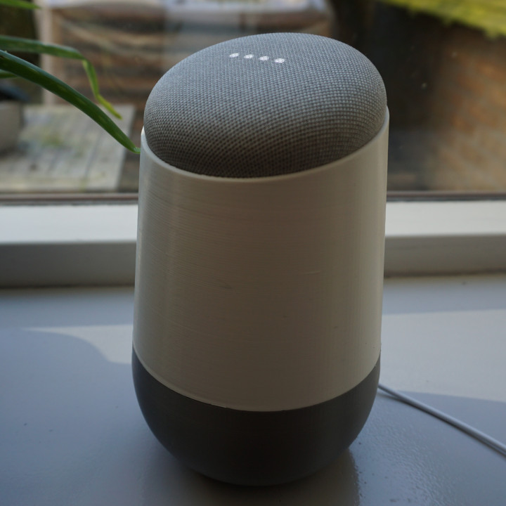 3D Printable 'Google home' mini stand by Thomas Levendig