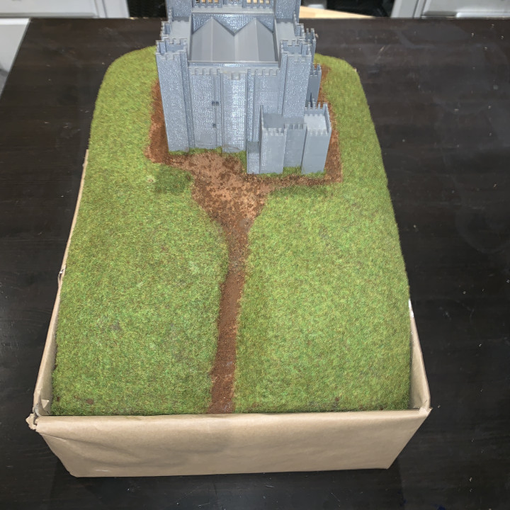 3D Printable Dover Castle Great Keep by Allan