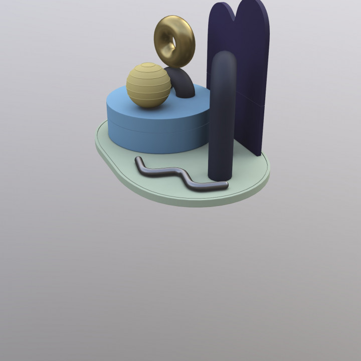 3D Printable Project Name by Natalia Beranova