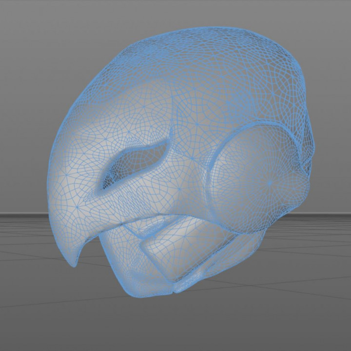 3D Printable Knighthawk from Destiny 2 stl Gen by Luke Scofield