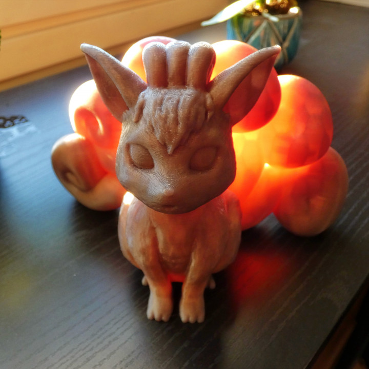 3D Printable Vulpix by Jukka Seppänen