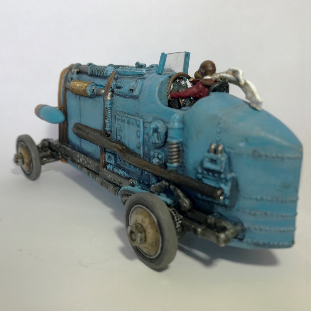 3D Printable Steampunk roadster. by Alphonse Marcel