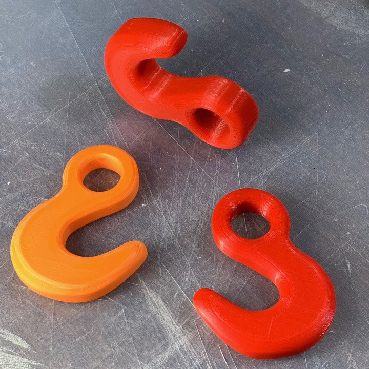 3D Printable Hook by Dave Riganelli