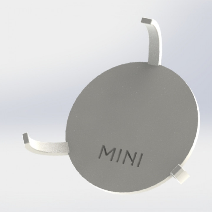3D Printable Google home mini wall hanger by Kai-Yih Lee