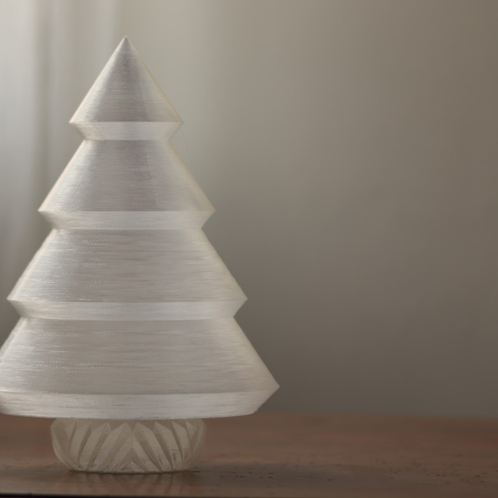 3D Printable Pine Tree Vase (vase mode) by Gianluca Rolle