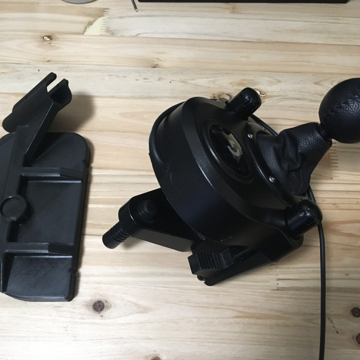 3D Printable Logitech H shifter Console for Playseat Challenge by Elod ...