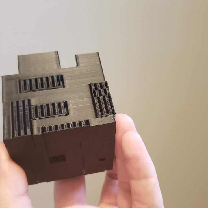 3D Printable Escher Cube by Jordon