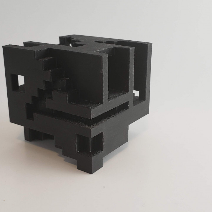 3D Printable Escher Cube by Jordon