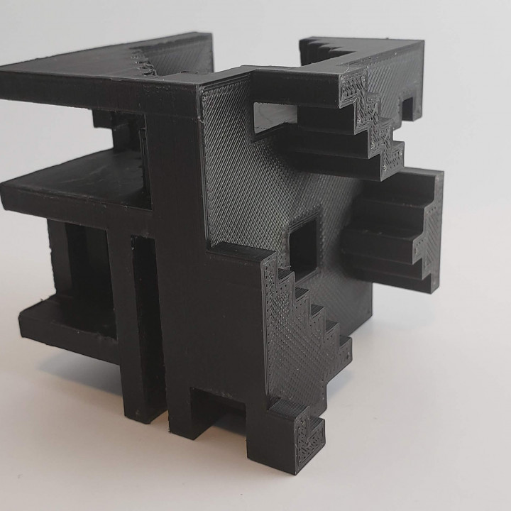 3D Printable Escher Cube by Jordon