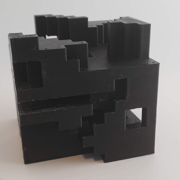 3D Printable Escher Cube by Jordon