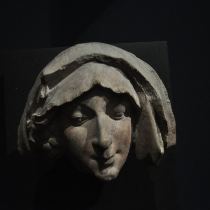 3D Printable Head of a Sibyl by Scan The World